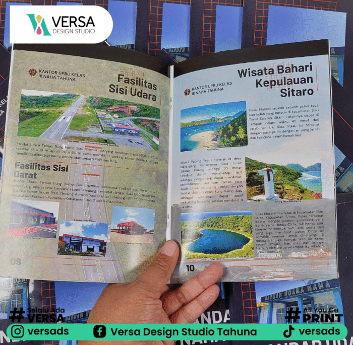 Versa Design Studio: Tempat Cetak Buku Manado Terbaik dengan Kualitas ...