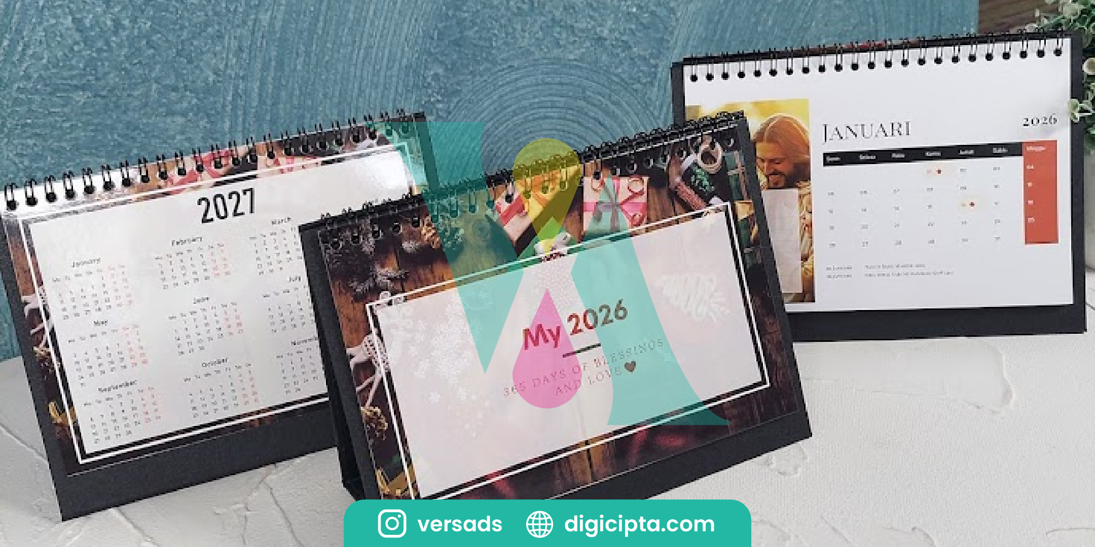 Cetak Kalender Custom Manado - Versa Design Studio