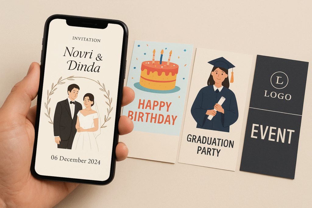 Undangan di Manado — Desain & Cetak Digital untuk Semua Acara - Versa ...